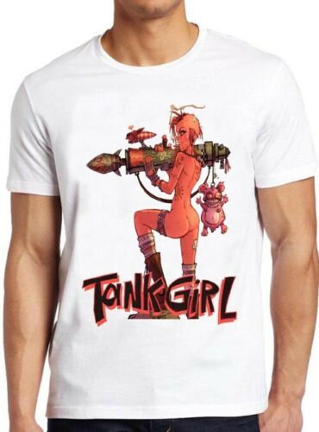 Tank Girl T Shirt Bazooka Sexy Punk Funny Cool Gift Tee 141 - Etsy