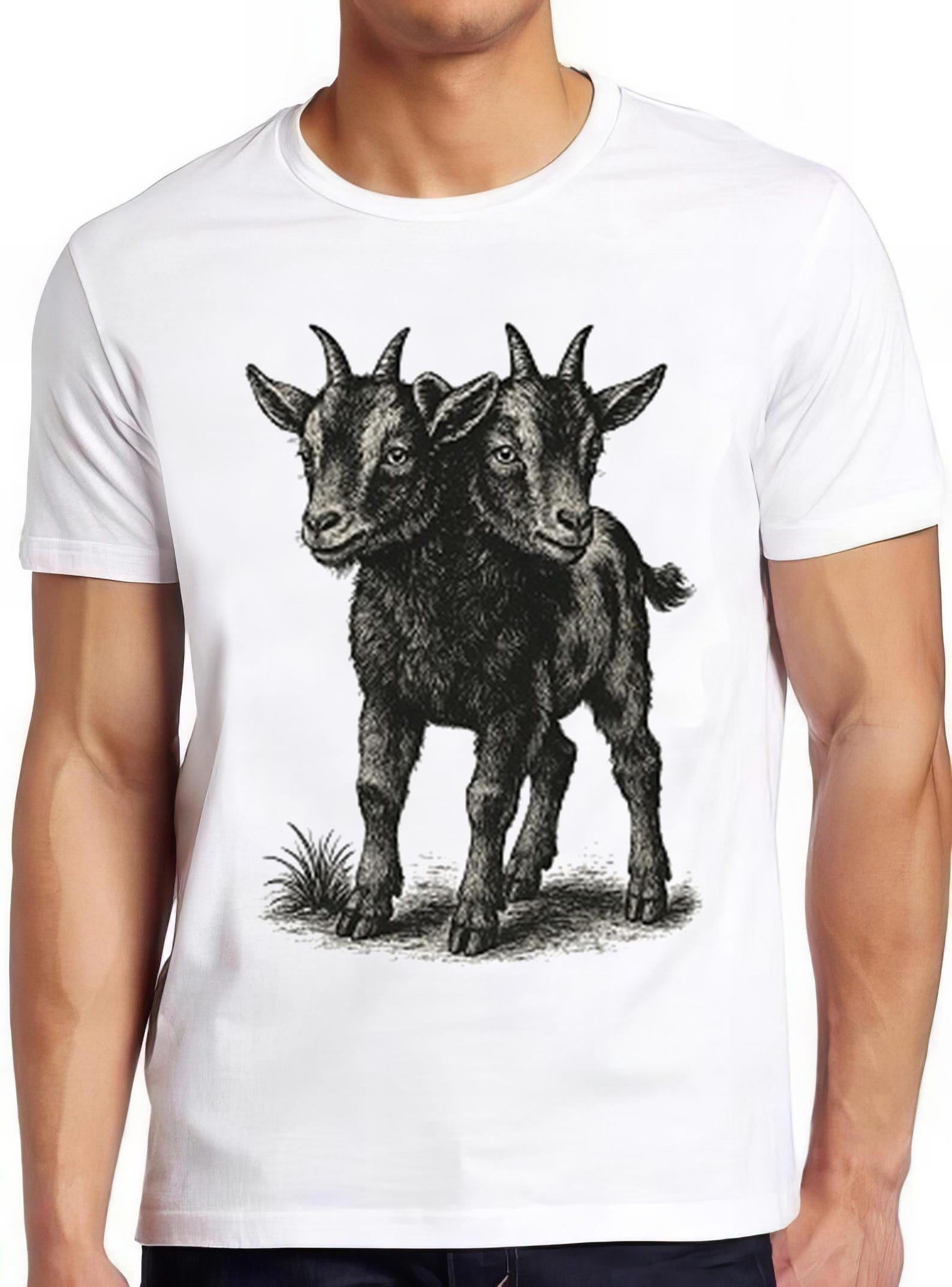 Two Headed Goat Weird Unusual Oddities Freak Show Movie Music Joke ...