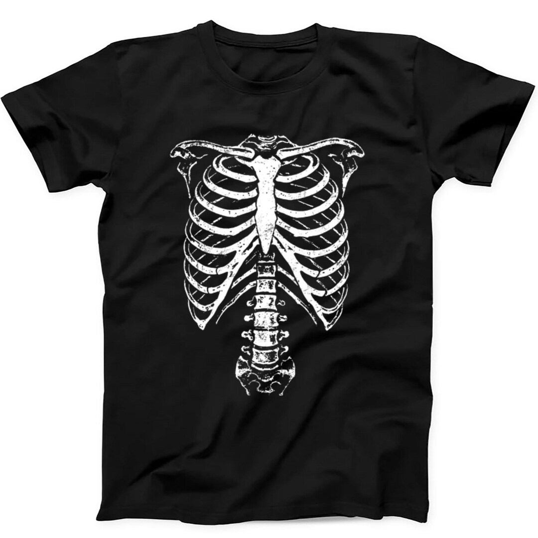 Skeleton Spinal Tap Rock Occult Donnie Darko Rib Cage Saying Weird ...