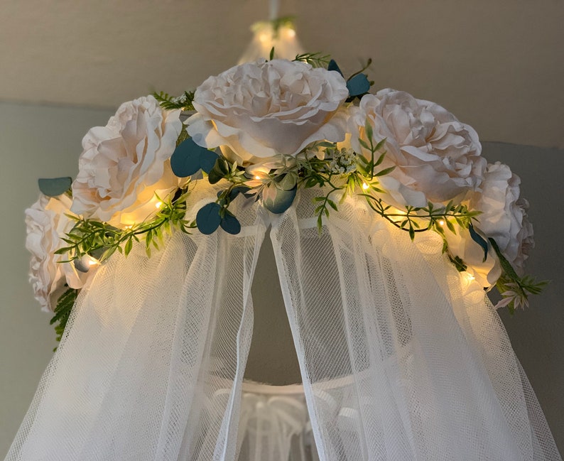 Customizable Floral Canopy - Etsy