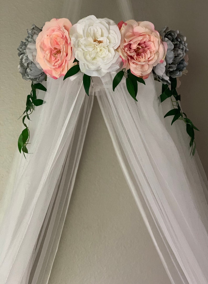 Customizable Floral Canopy | Etsy