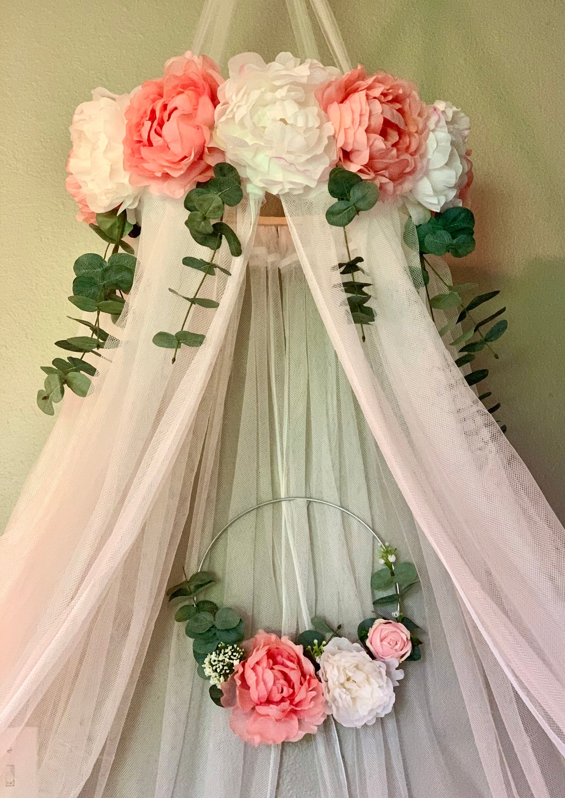 Customizable Floral Canopy | Etsy