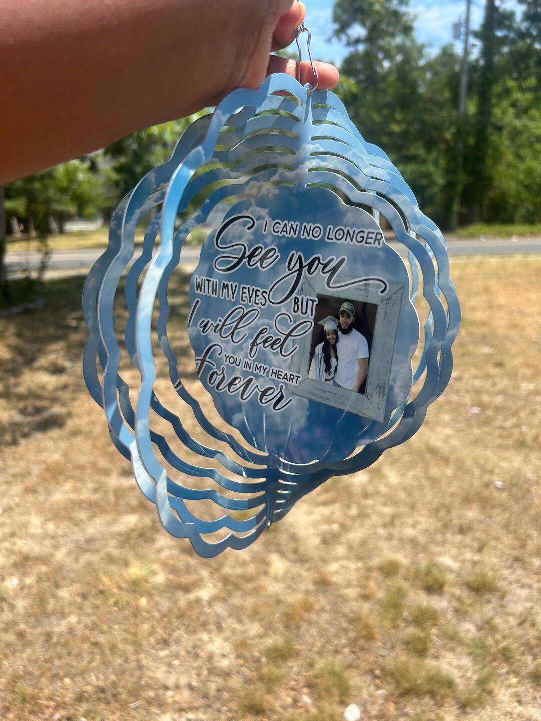 Custom Memorial Wind Spinner, Memorial Gift, Wind Spinner - Etsy