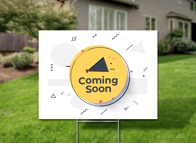 Coming Soon Decoration Coming Soon Yard Sign Coming Soon To Your Area ...