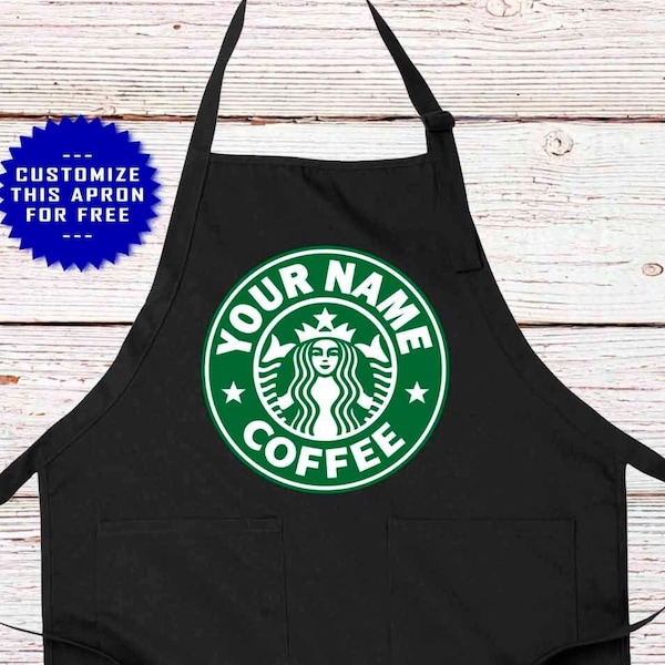 Barista Apron - Etsy
