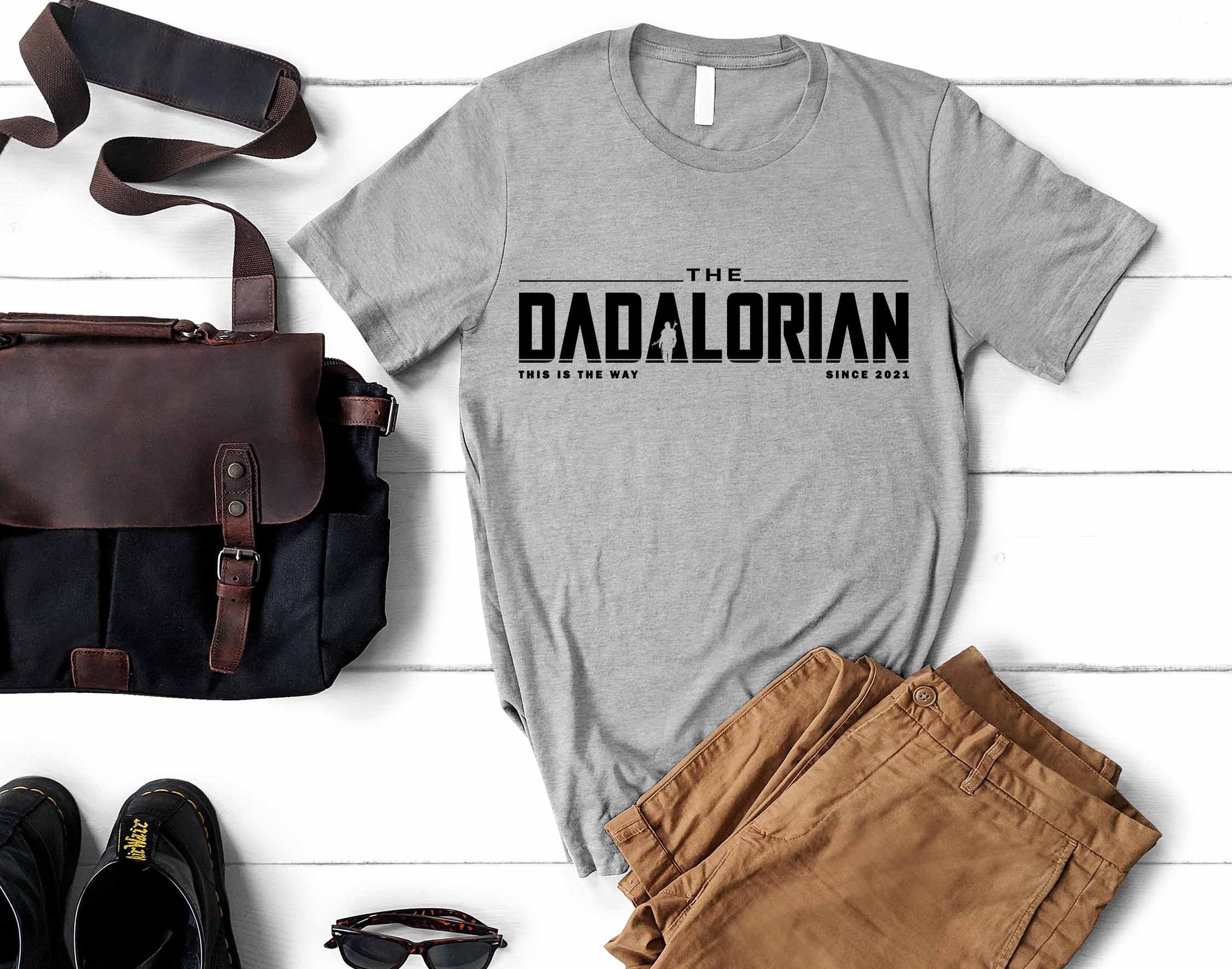 Dadalorian Shirt Custom Father's Day Shirt Personalized | Etsy