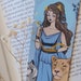 Bookmark: Athena Artwork | Greek Mythology Illustrated Book Accessories ...