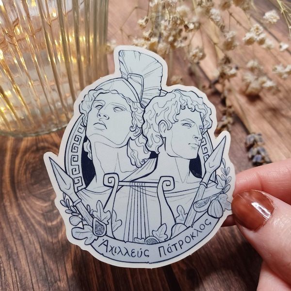 Patroclus and Achilles Statue - Etsy