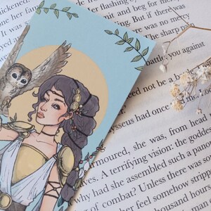 Bookmark: Athena Artwork | Greek Mythology Illustrated Book Accessories ...