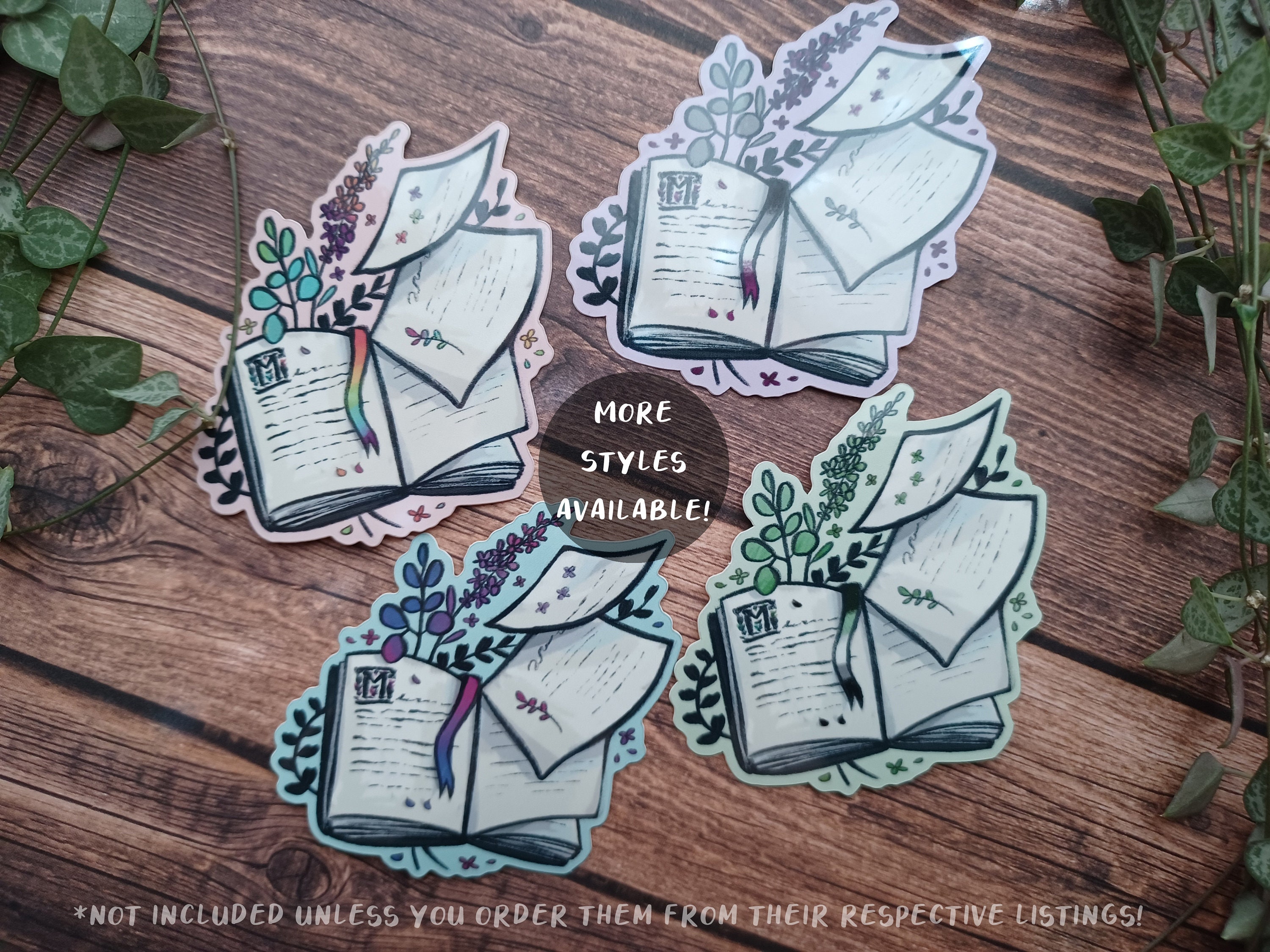 Sticker: Proud Book Lover Subtle Pride Bookmarks Pastel - Etsy