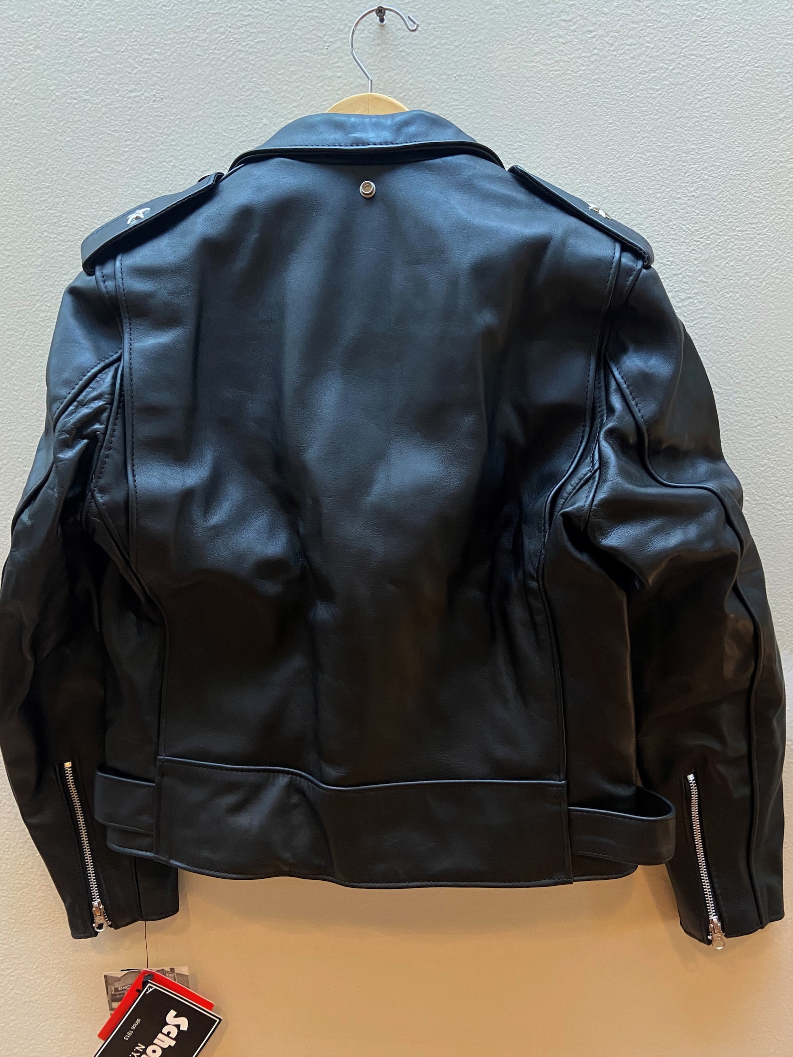 Schott One Star Perfecto® Leather Motorcycle Jacket - Etsy
