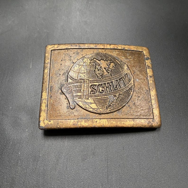 1970's Vintage Brass Belt Buckles - Etsy