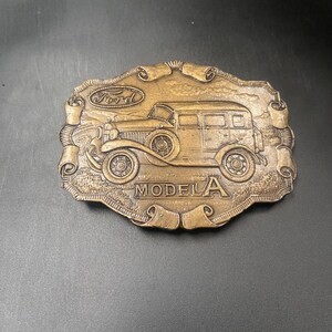 1970's Vintage Brass Belt Buckles - Etsy
