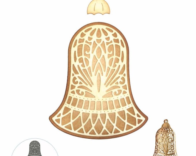 Elizabeth Craft Designs 'joyous Ornament - Bell' Die, 2156, Die Set ...
