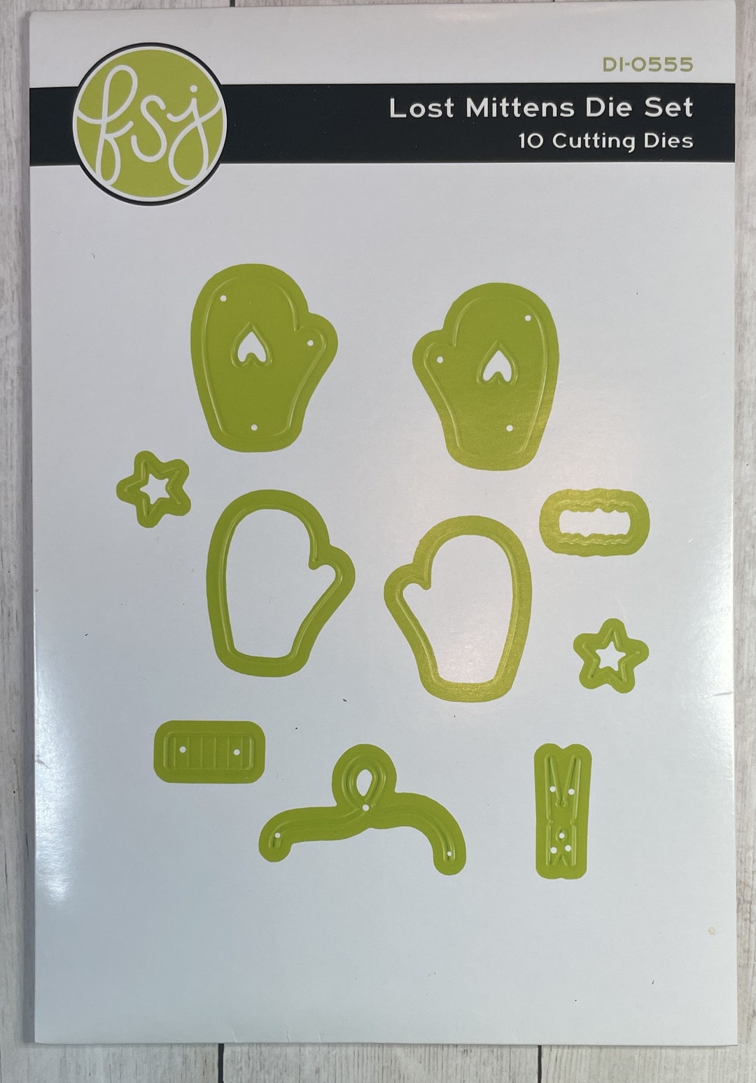 Fun Stampers Journey 'lost Mittens' Die Set Craft - Etsy