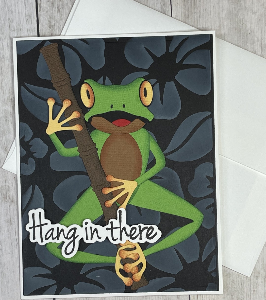 Tree Frog Encouragement DIY Card Kit, Encouragement, Card of ...