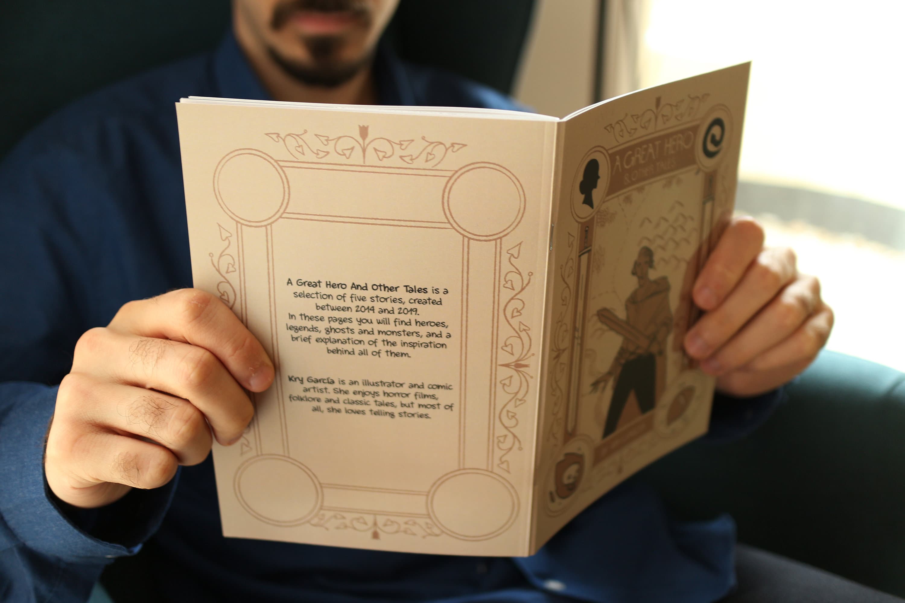 Comic Zine A Great Hero and Other Tales english - Etsy UK