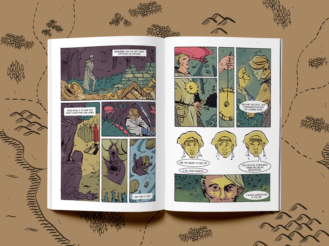 Comic Zine A Great Hero and Other Tales english - Etsy UK