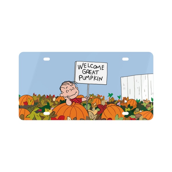 Charlie Brown License Plate - Etsy