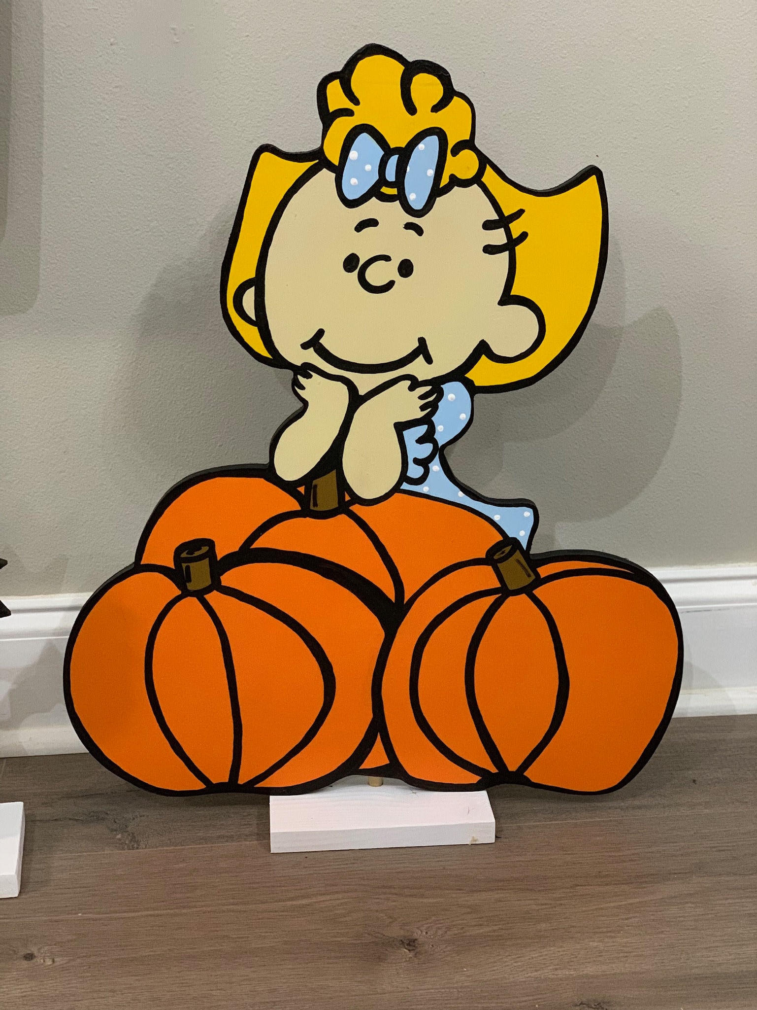 Welcome Great Pumpkin Yard Sign / Sally / Peanuts Yard Sign / | Etsy