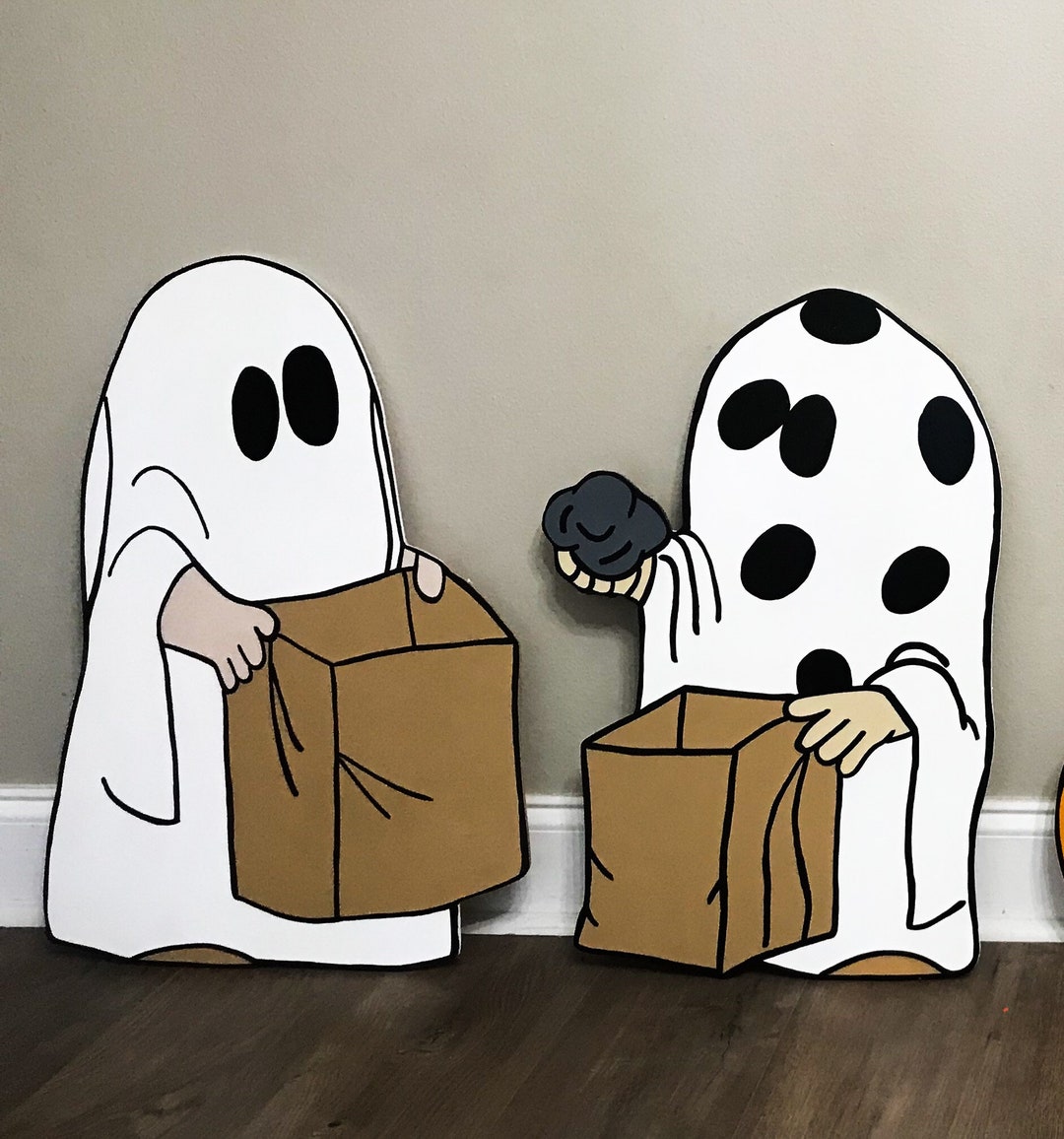 Welcome Great Pumpkin Yard Sign / Ghosts / Peanuts Yard Sign / Charlie ...