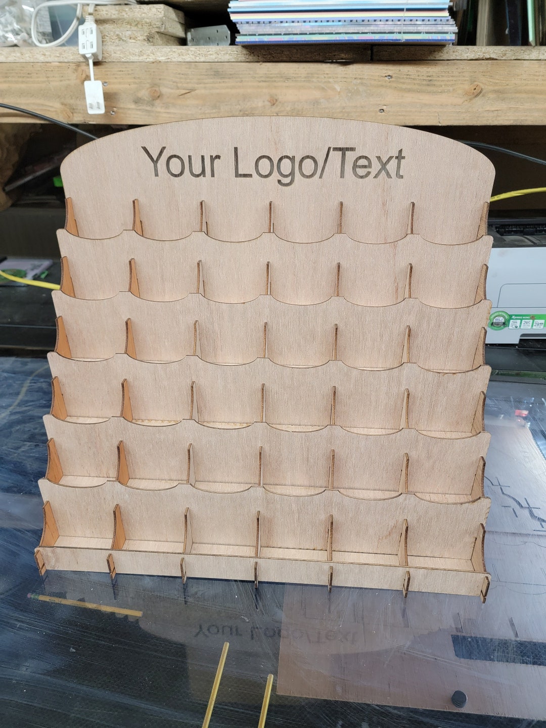 36 Slot Retail Sticker Display Customized Personalized Display Fair ...