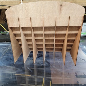 36 Slot Retail Sticker Display Customized Personalized Display Fair ...