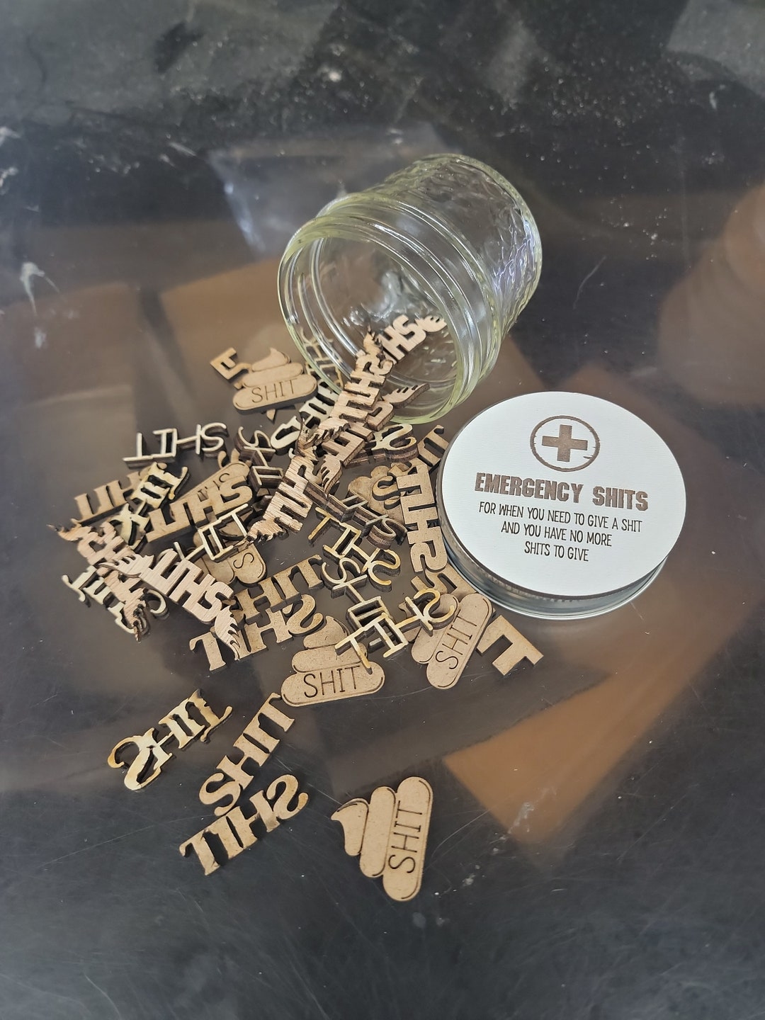 Jar of Shits to Give When You Run Out - Gag Gift - Etsy