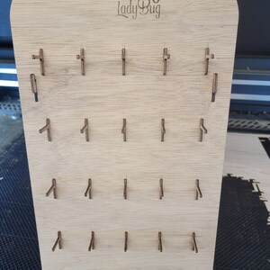 Earring Craftshow Display. Free Shipping - Etsy