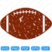 Distressed American Football Svg Files Grunge Football Svg Football ...