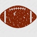 Distressed American Football Svg Files Grunge Football Svg Football ...