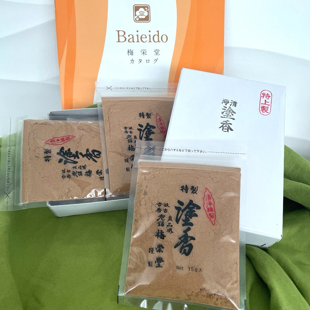 Baieido Zukoh Incense Powder 15gr, Cinnamon, Clove, Sandalwood ...
