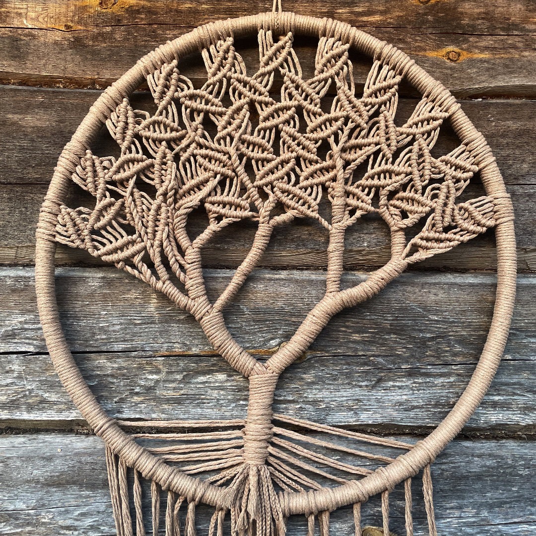 Macrame Wallhanging Tree of Life, Boho, Home Decoration, Mandala, Dream ...