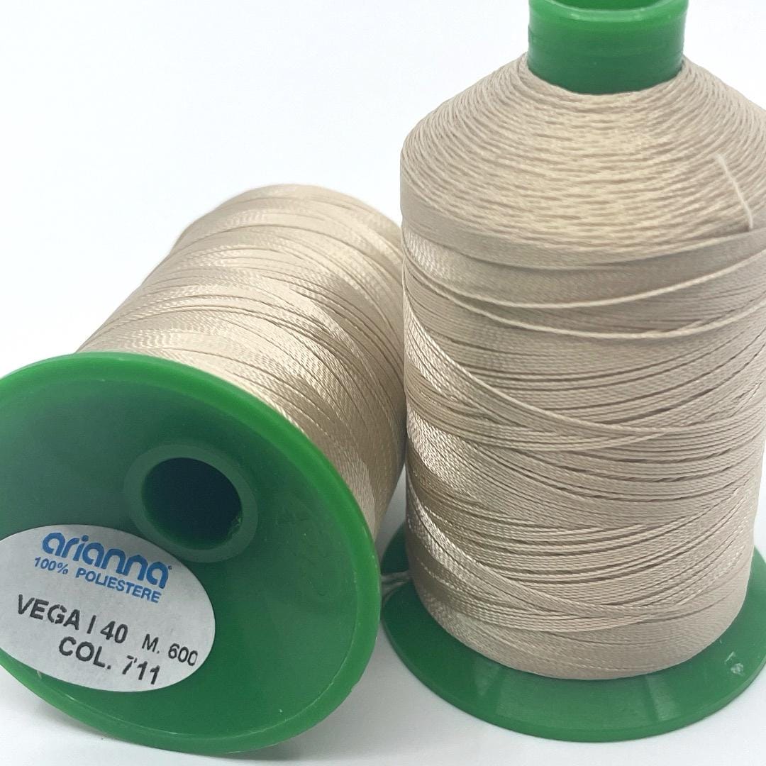 Arianna VEGA Italian Yarns for Tatting (frivolite Technique), Polyester Yarn for Jewellery ...