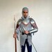 Medieval Pouldron Gorget Armor, Bracers Armor, Larp Armor, Cosplay ...