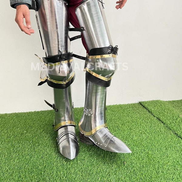 Medieval Knights Leg Guard - Etsy