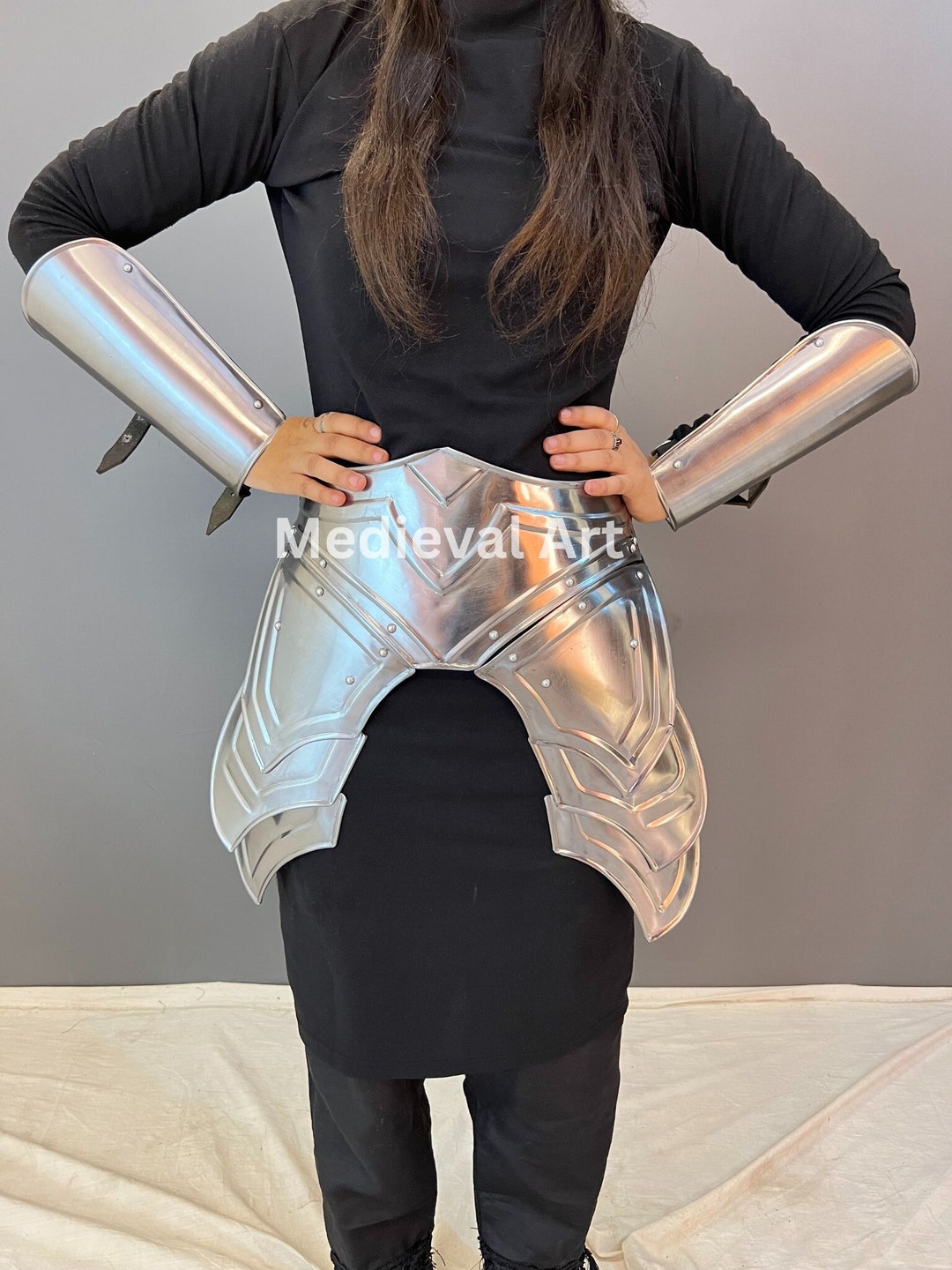 Knight Lady Armor Female Larp Armor Costume Cosplay Sca - Etsy