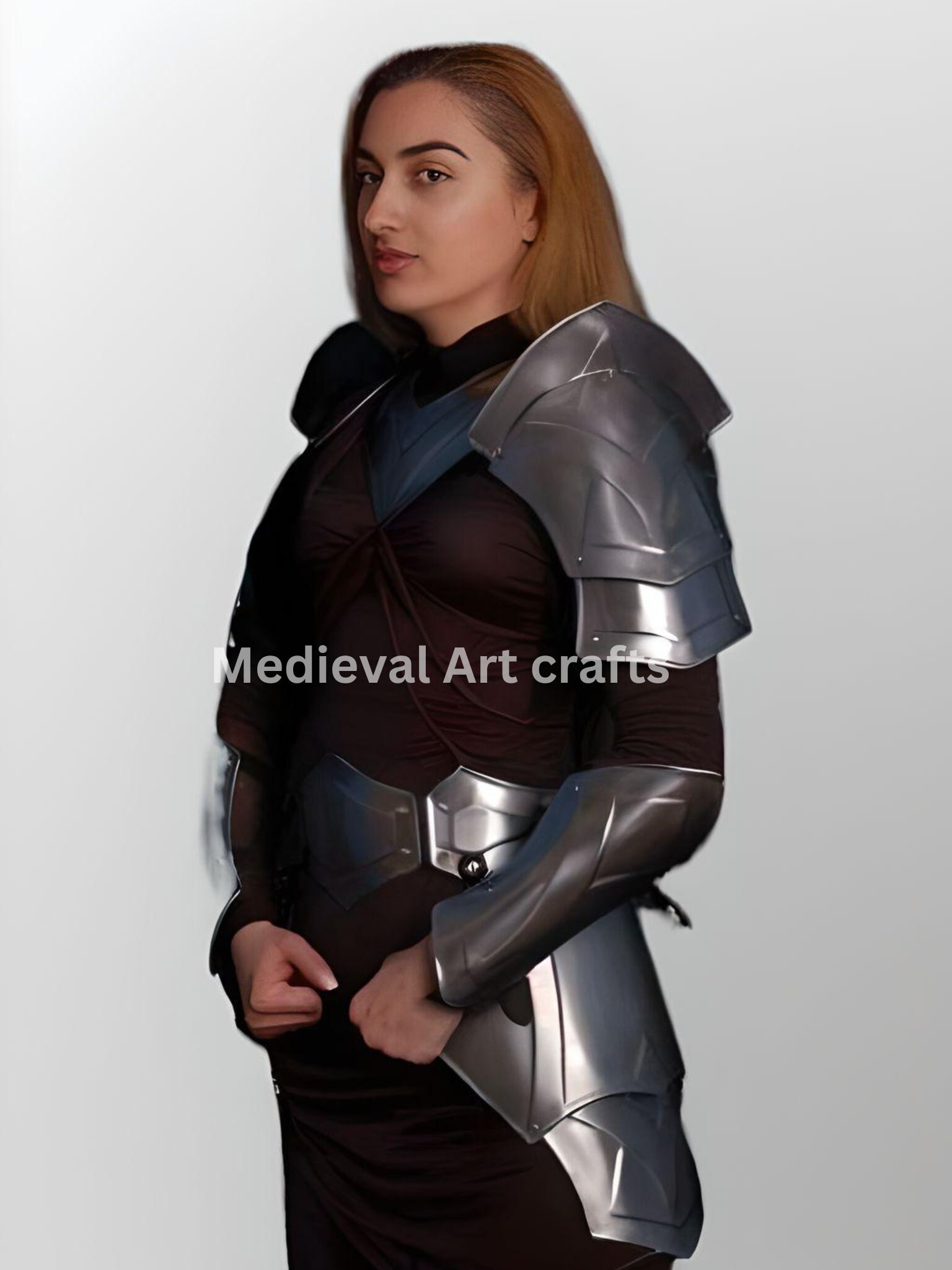Medieval Knight Lady Armor, Female Larp Armor Costume, Fantasy Armor ...
