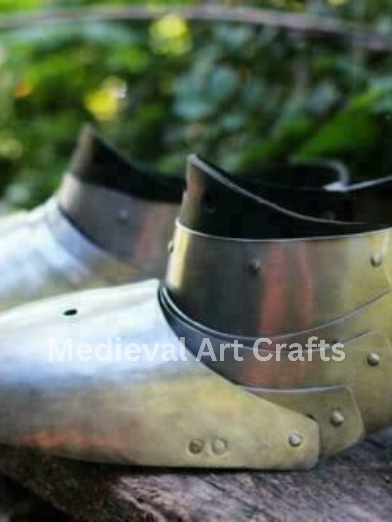 Medieval Knight Armor Sabaton, Fantasy Great Set for Cosplay SCA, LARP ...