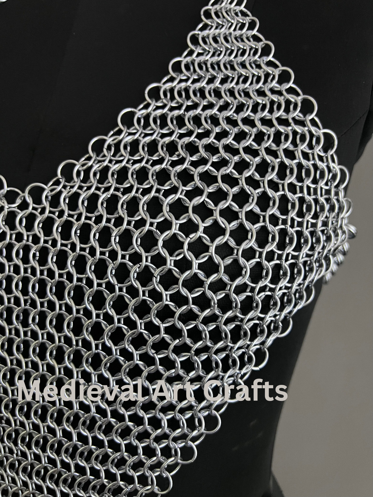 Medieval Chainmail Armor, Larp Armor, Cosplay Armor, Sca Armor, Fantasy ...
