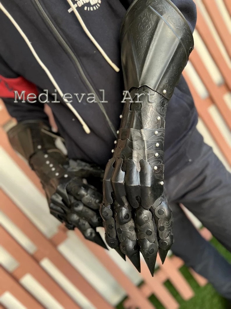 Medieval Knight Najgul Gauntlet Armor Fantasy Gloves Armor - Etsy Canada