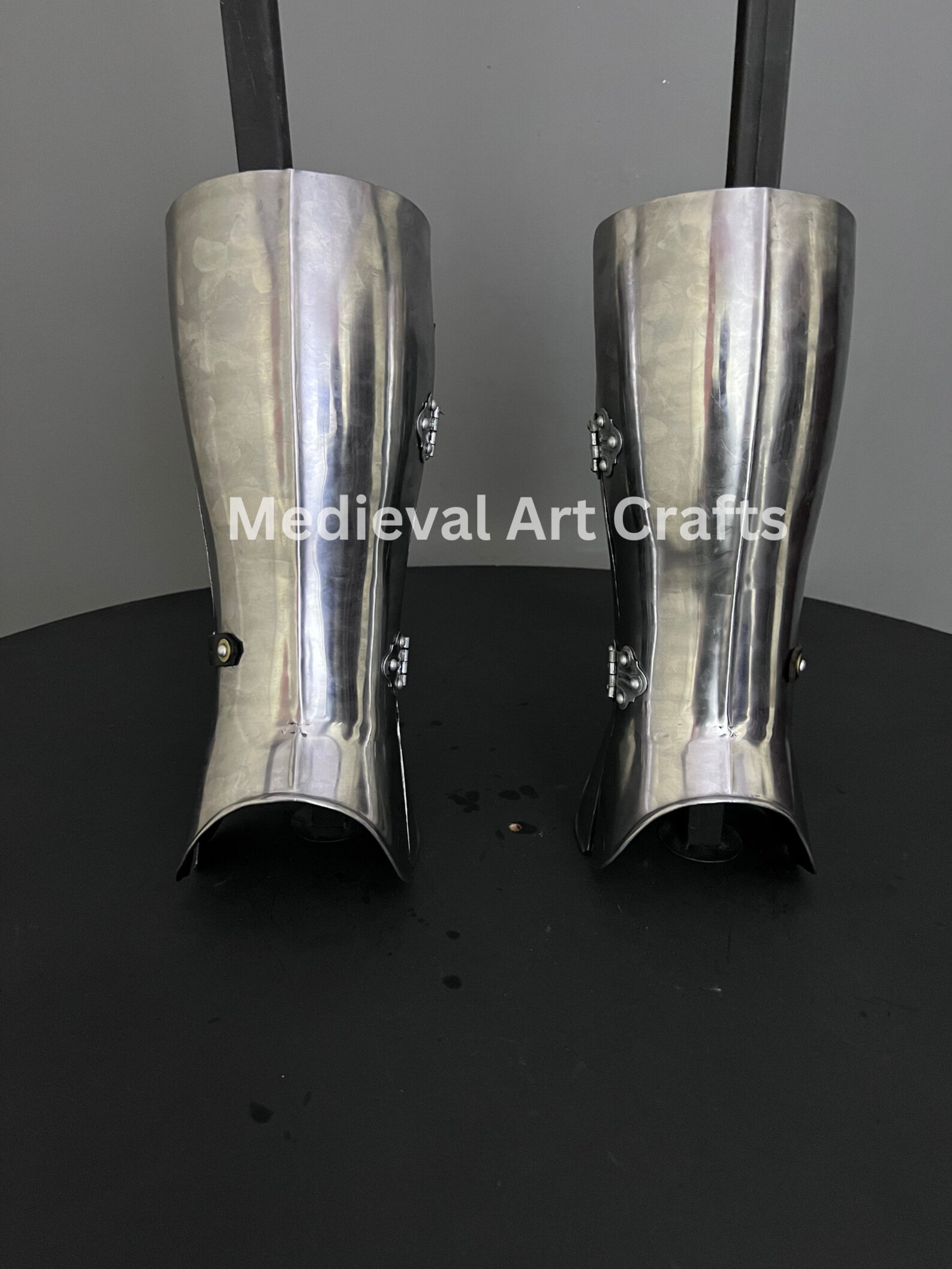 Medieval Knight Leg Guard, Sabaton Armor, Larp Armor, Cosplay Armor ...