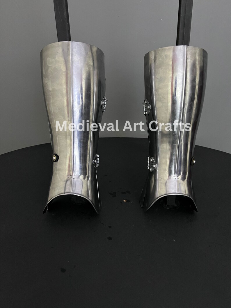 Medieval Knight Leg Guard, Sabaton Armor, Larp Armor, Cosplay Armor ...