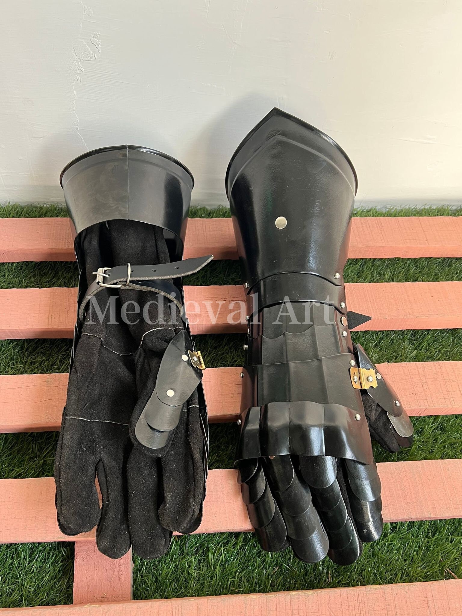 Medieval Knight Gauntlets Armor, Larp Armor, Cosplay Armor, Sca Armor ...