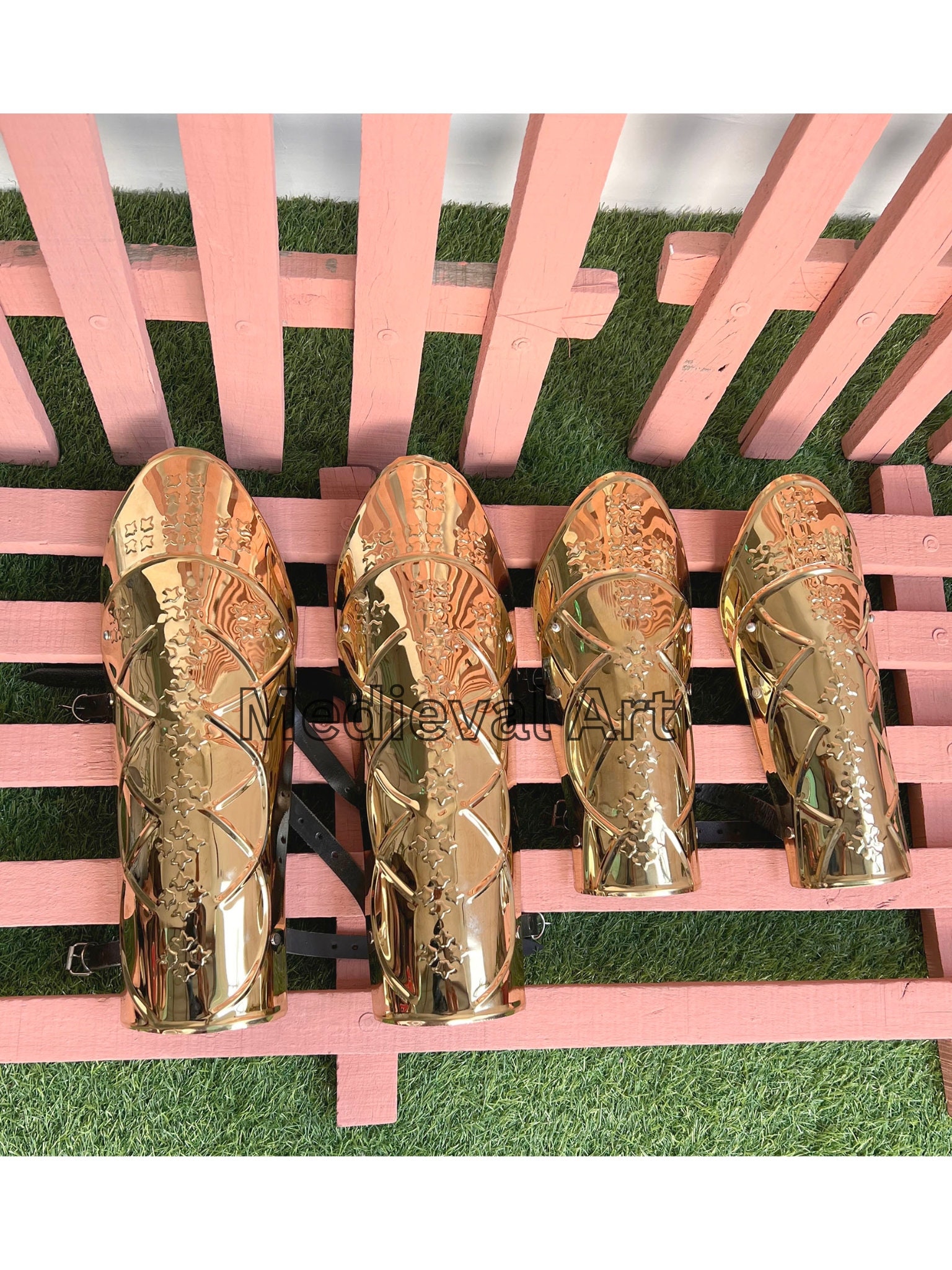 Greek Roman Centurion Leg Arm Guard Armor, Cosplay, Sca Armor, LARP ...