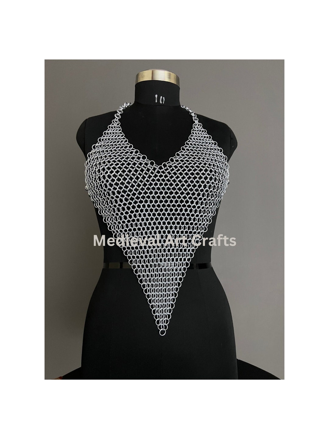 Medieval Chainmail Armor, Larp Armor, Cosplay Armor, Sca Armor, Fantasy ...