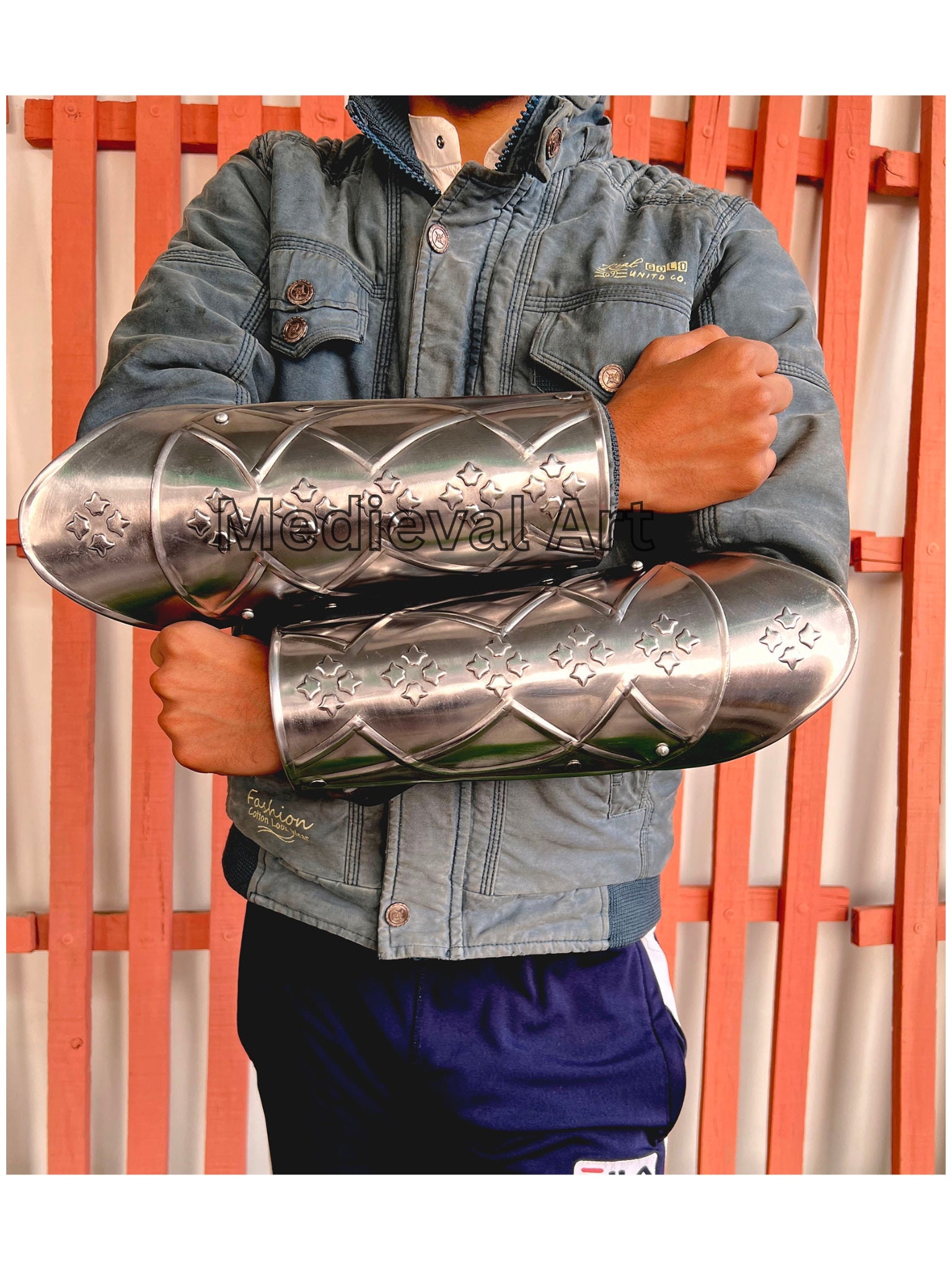 Medieval Greek Leg Guard, Bracers Armor, Larp Armor, Cosplay Armor, Sca ...