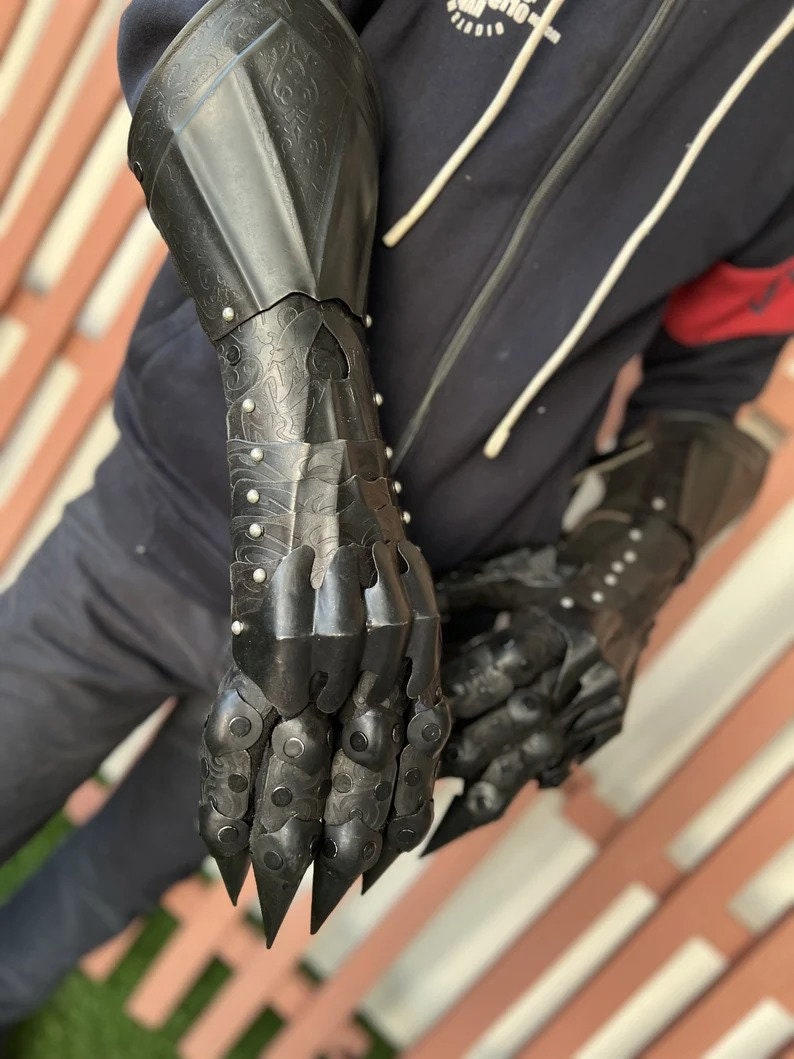 Medieval Knight Najgul Gauntlet Armor Fantasy Gloves Armor - Etsy Canada