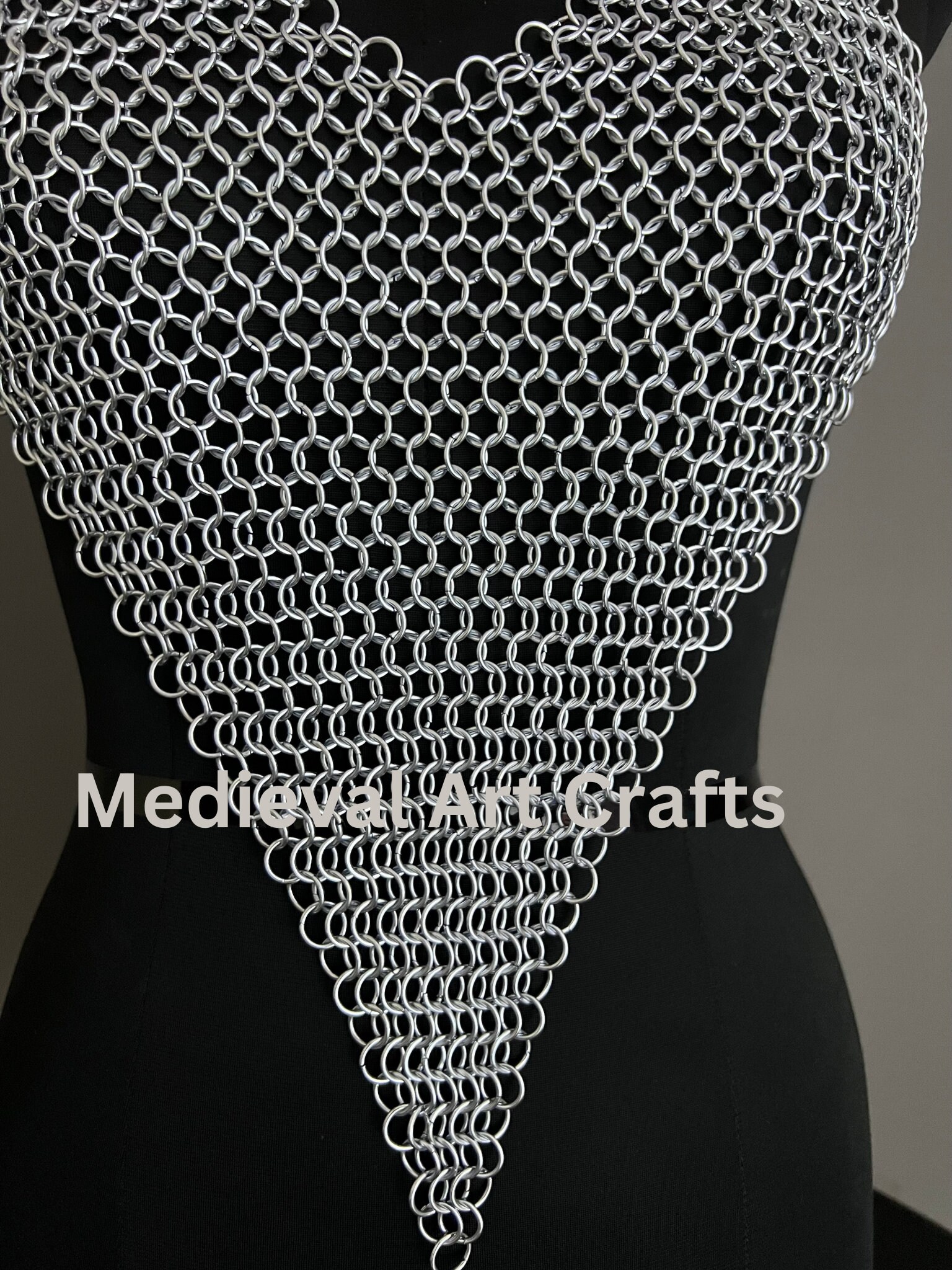 Medieval Chainmail Armor, Larp Armor, Cosplay Armor, Sca Armor, Fantasy ...