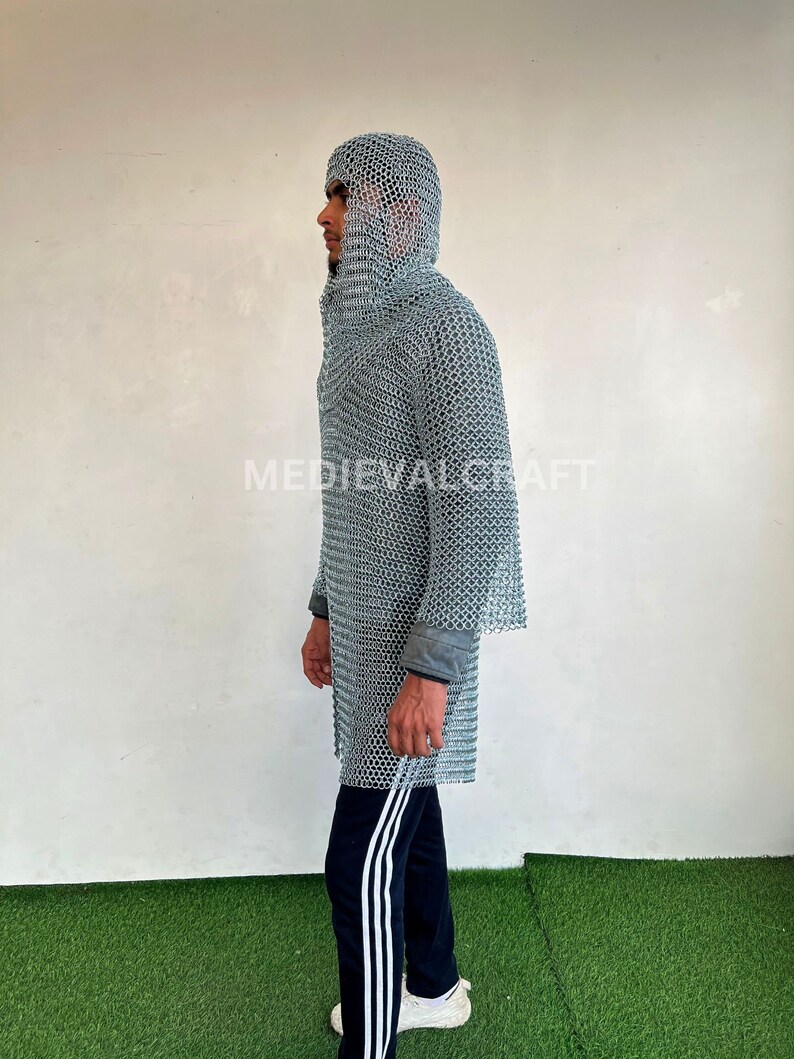 Medieval Chainmail Armor, Larp Armor, Cosplay Armor, Sca Armor, Fantasy ...